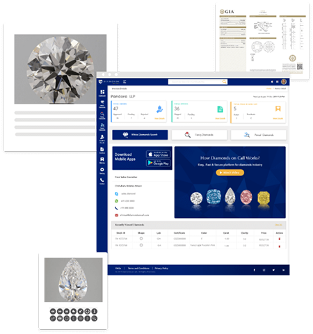 online diamond buying selling platform